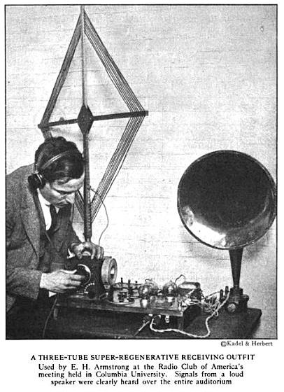 Armstrong's Super-Regenerative Circuit (1922)